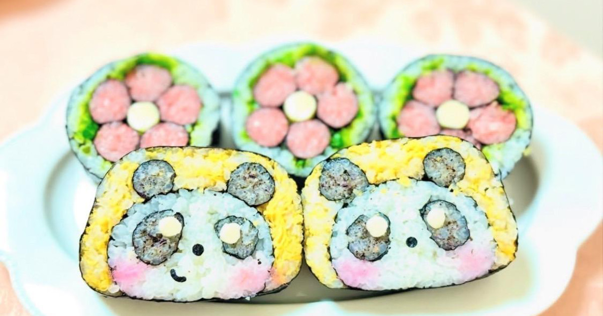 『簡単・手軽に作れる！可愛い♡キャラクターの巻寿司づくり』 (2025年6月5日...)開催 | 簡単・手軽に作れる！フードアート教室 ...